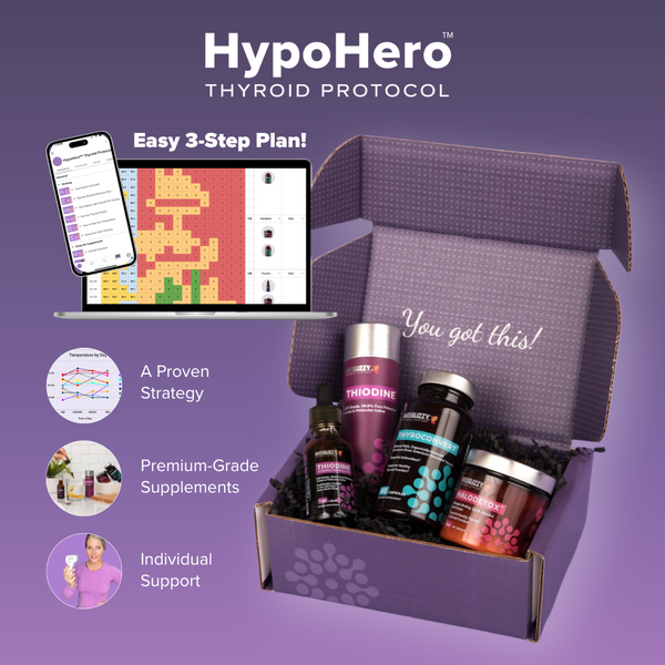 HypoHero™ Thyroid Protocol Coaching & Supplement Bundle - Miss Lizzy Thyroid Supplements