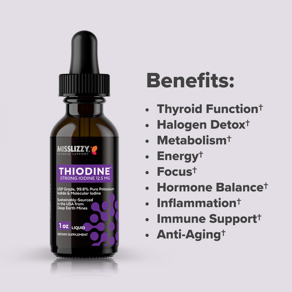 Thiodine Liquid Iodide and Iodine Supplement, USP-Grade - Miss Lizzy ...